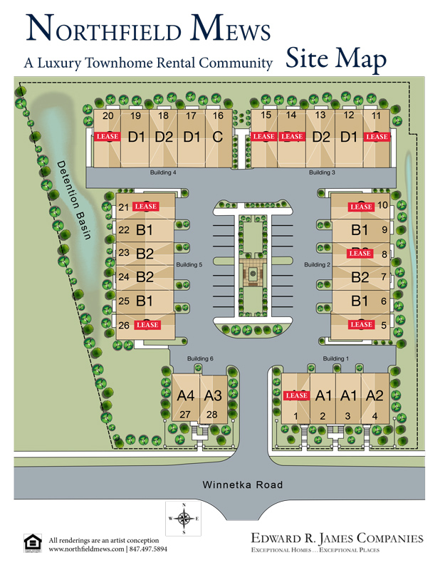Find us on the map! | Northfield Mews